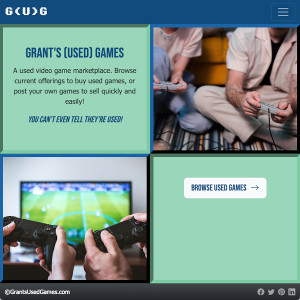 Grant Cawley ⚜ Portfolio